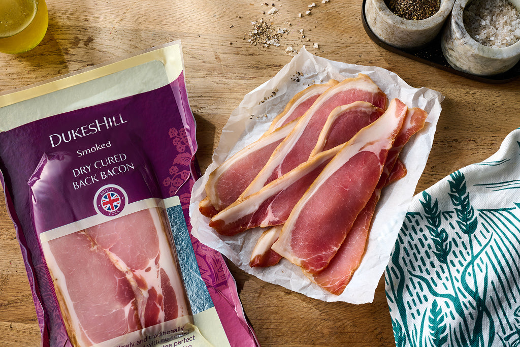 Smoked Dry-Cured Back Bacon - 300g | 10+ Rashers Per Pack – DukesHill