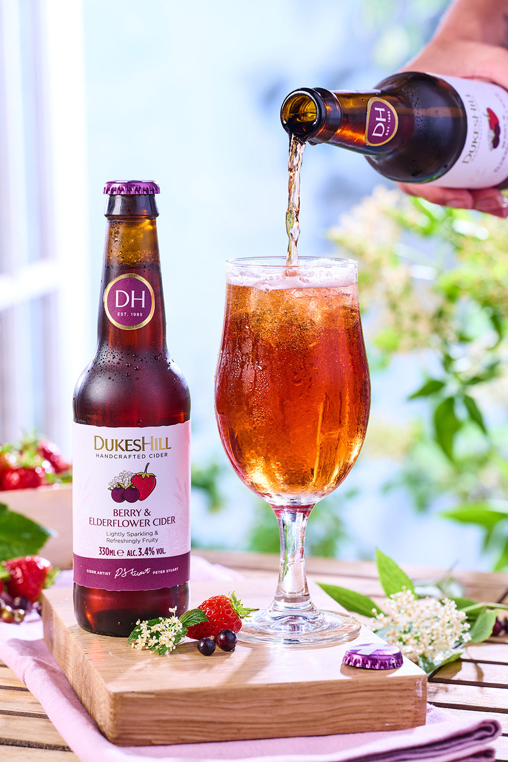 Berry & Elderflower Cider 6x330ml | Order At DukesHill