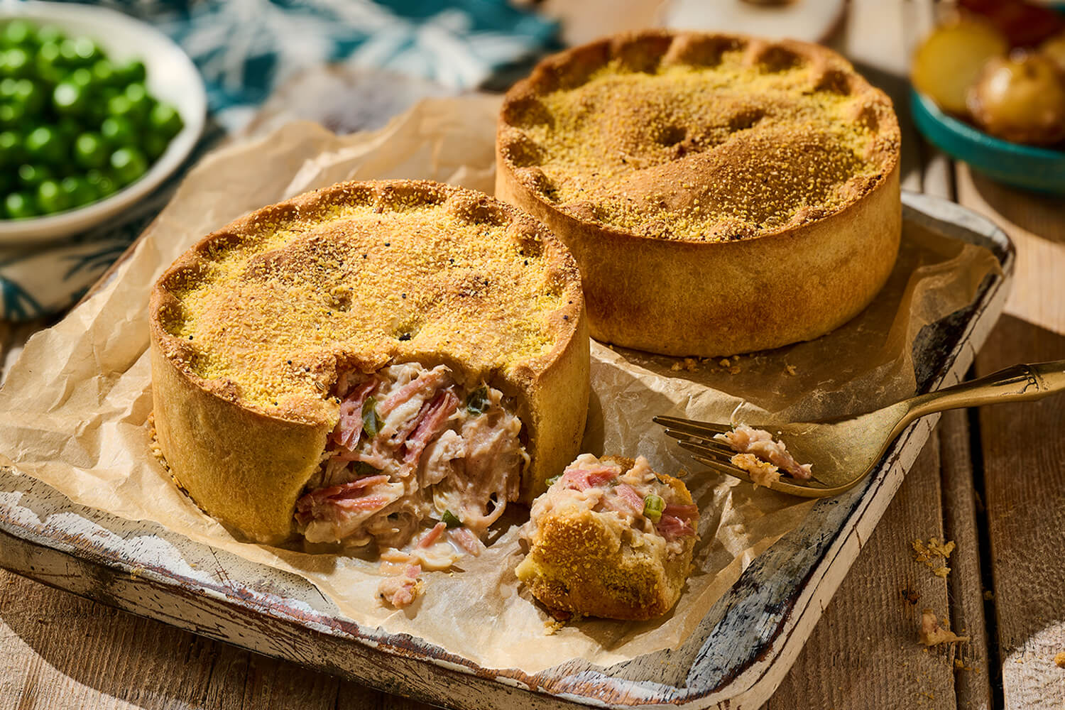 DukesHill Creamy Chicken & Ham Pie - 4 x 235g