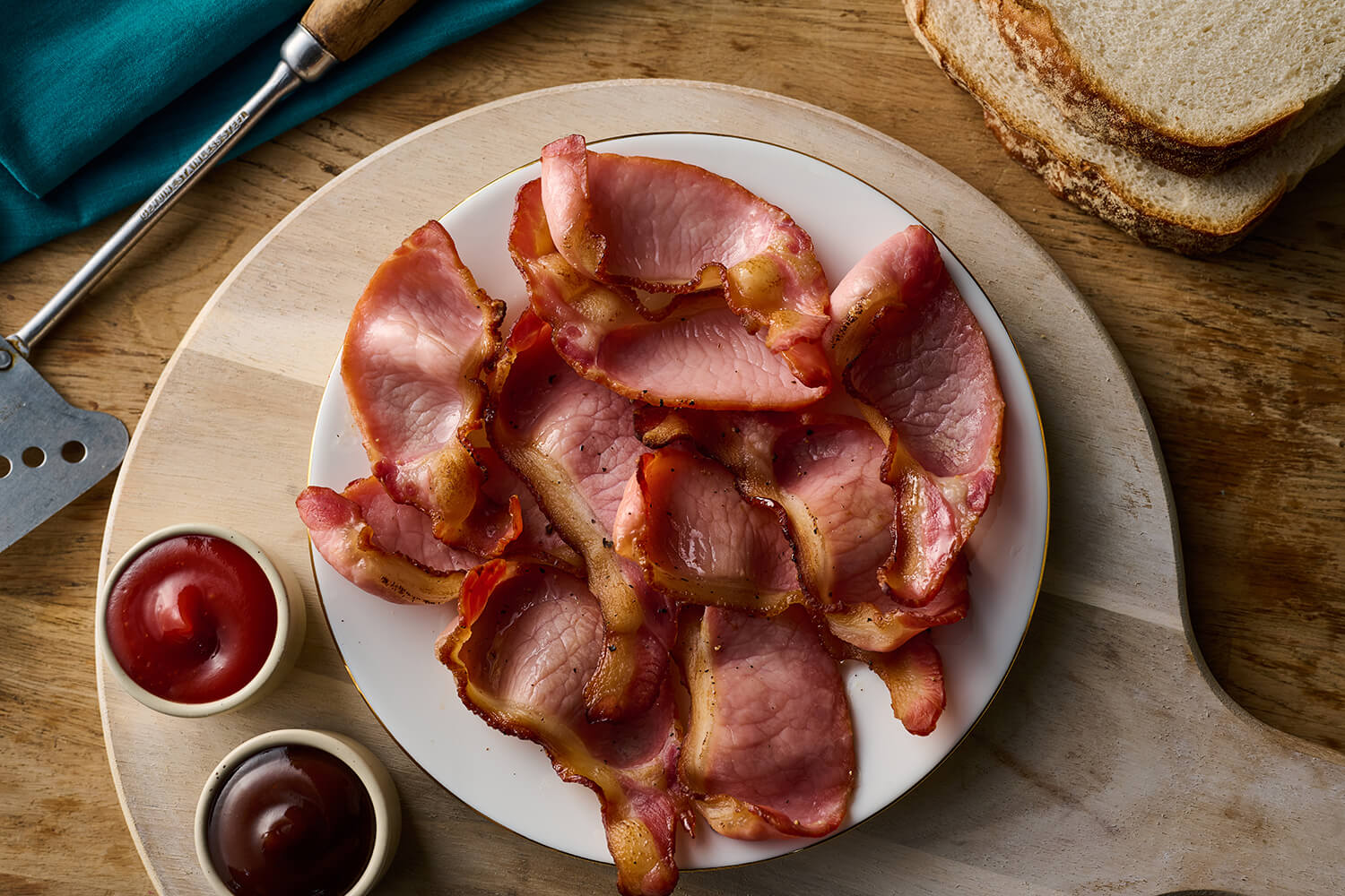 Unsmoked Dry-Cured Back Bacon - 300g | Order Bacon Today – DukesHill