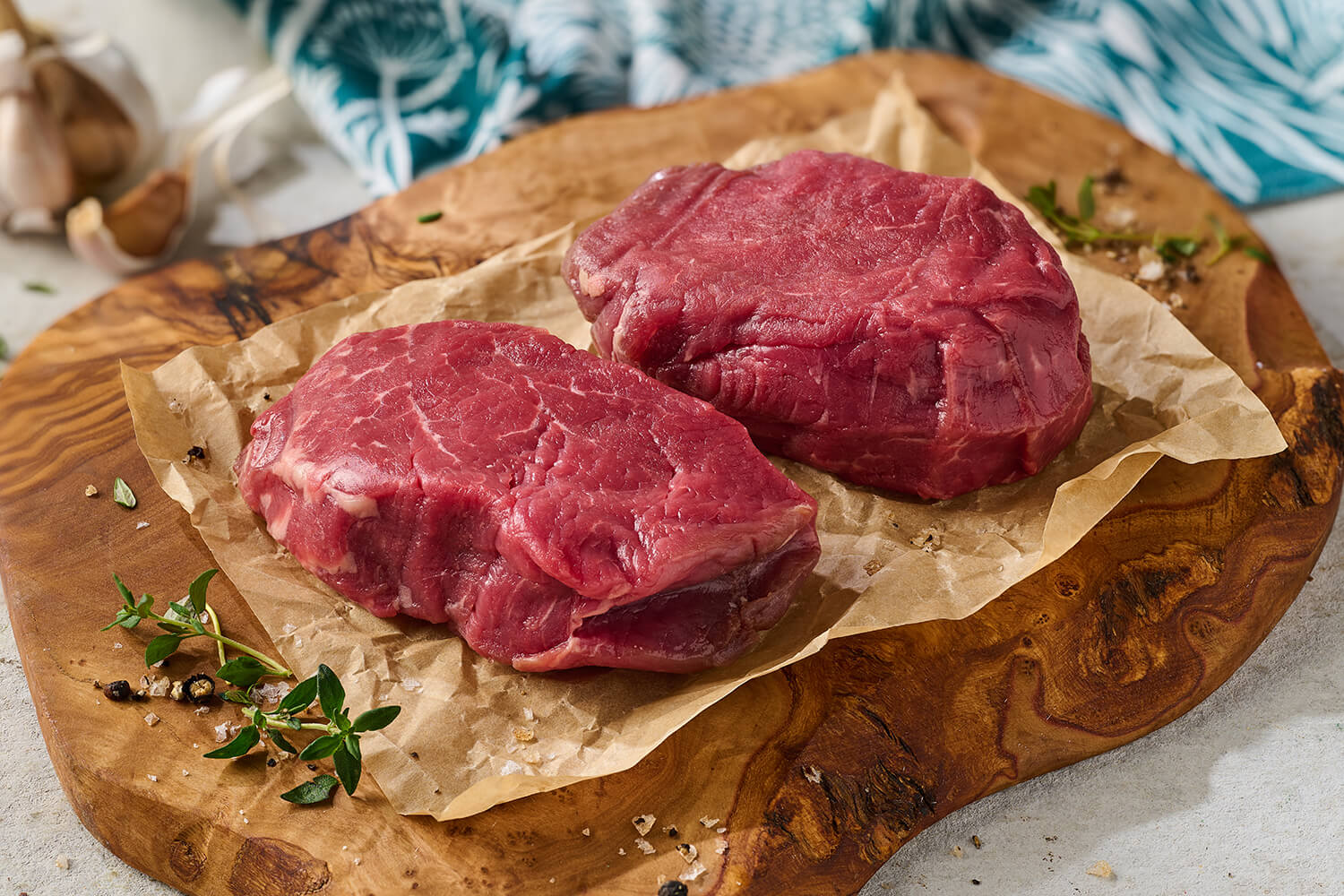 DukesHill British Beef Fillet Steak - 2 x 170g | 100% Grass-Fed
