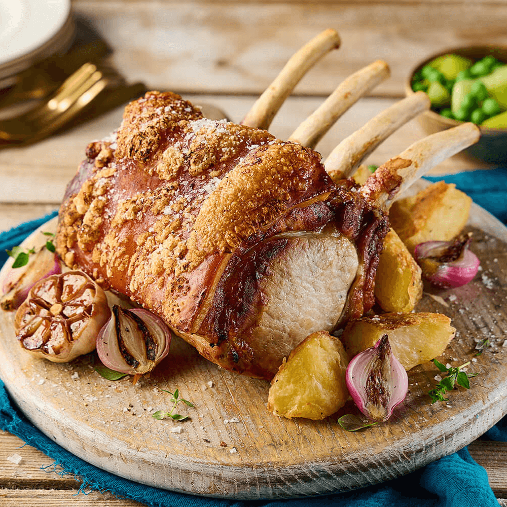 French Trimmed Rack of Pork – DukesHill