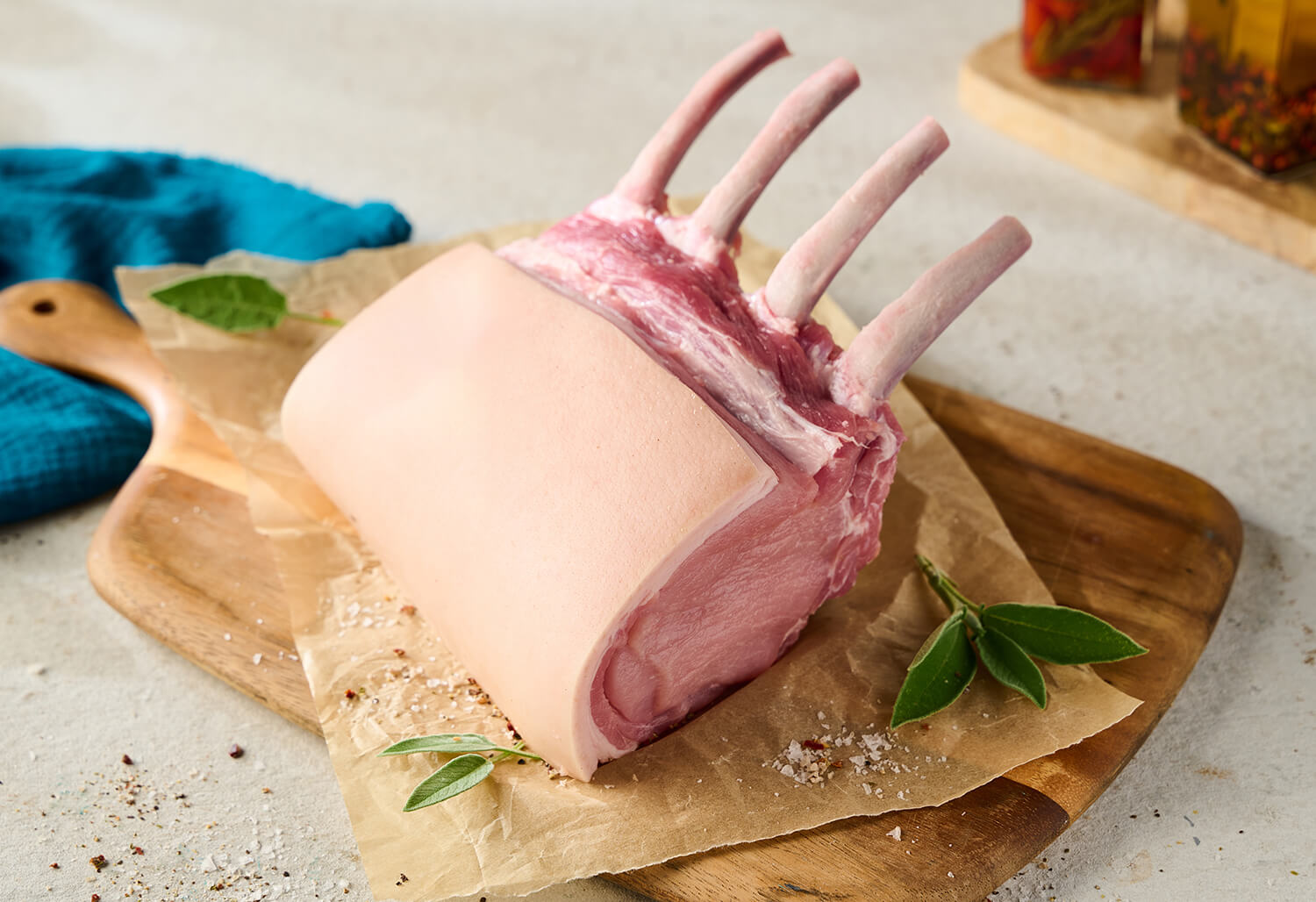 French Trimmed Rack of Pork – DukesHill