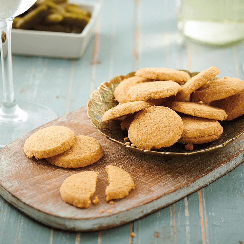 Parmesan Chilli Sables - 120g | Order Now from DukesHill