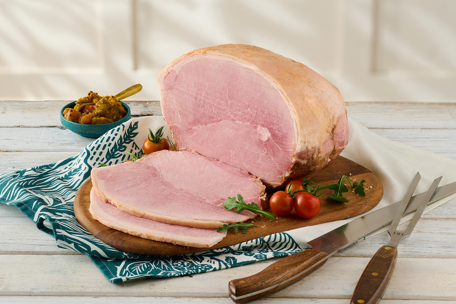 Half Boneless Smoked Wiltshire Ham - 2kg | DukesHill Ham