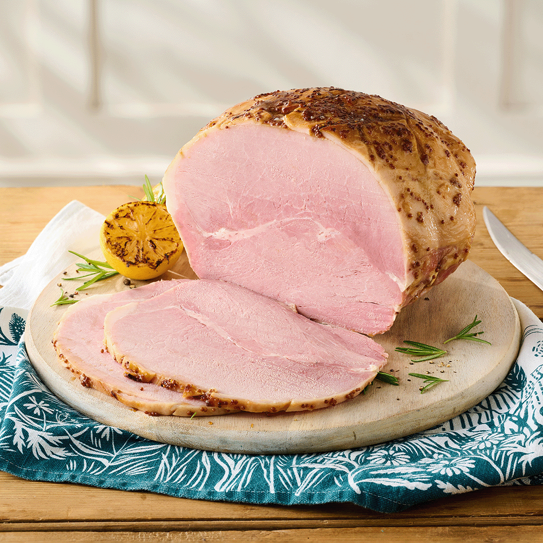 Half Boneless Honey & Mustard Glazed Ham - 2.1kg – DukesHill