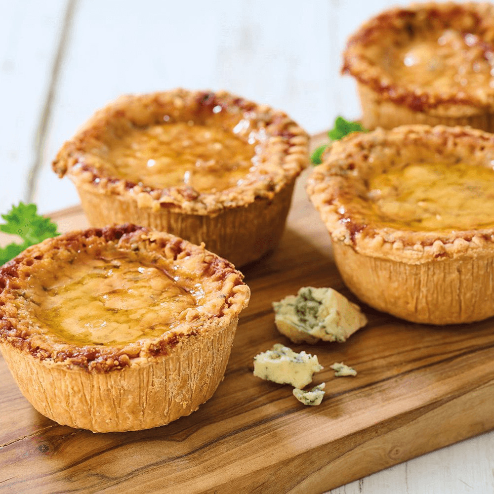 Stilton Topped Pork Pie | DukesHill Mini Pork Pies x 4