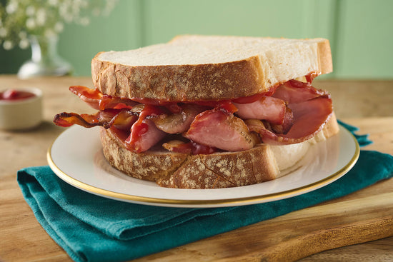 Middle Bacon With Rind On - 300g | Order Now At DukesHill