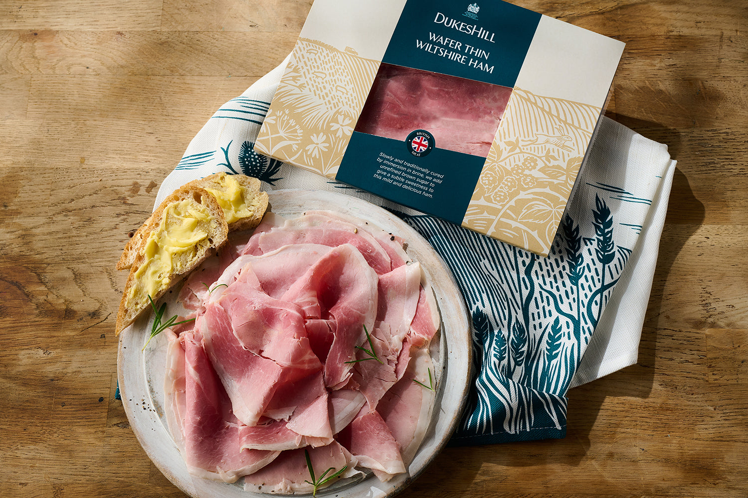 Wafer Thin Wiltshire Ham | Order Now From DukesHill