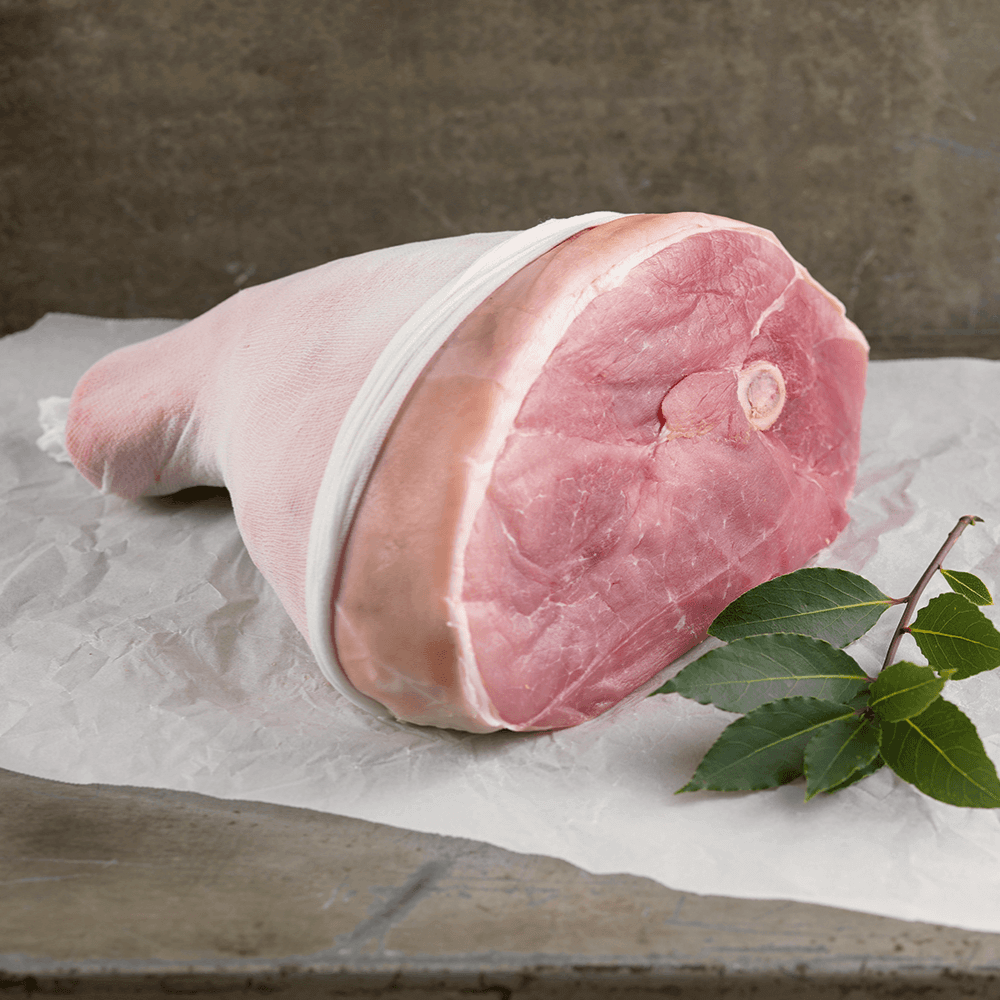 Uncooked Half Bone-In Wiltshire Ham | Ham On The Bone From DukesHill
