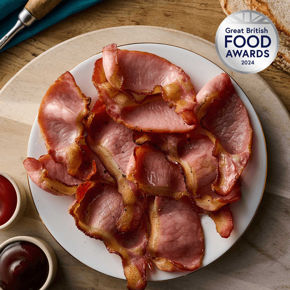 Unsmoked Dry-Cured Back Bacon - 300g | Order Bacon Today – DukesHill