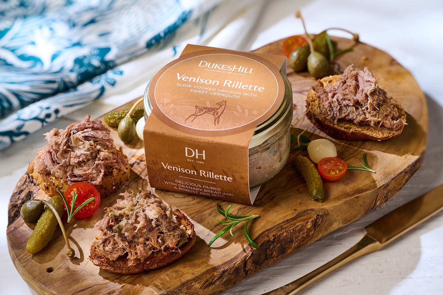 Venison Rillette - 125g | British Game At DukesHill