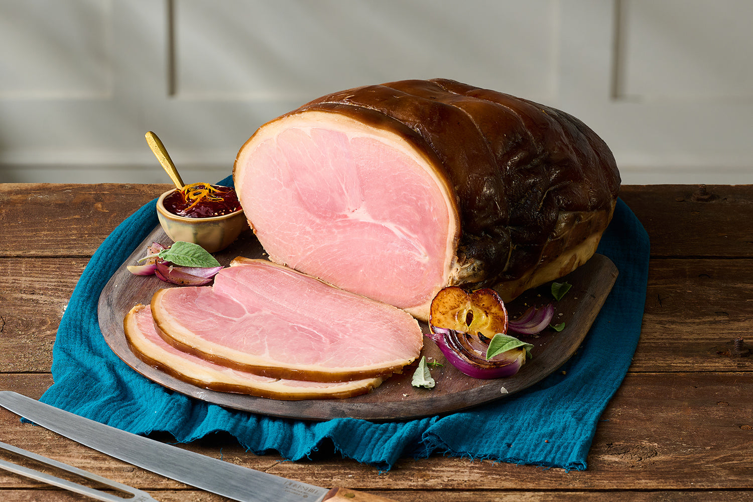 DukesHill Whole Boneless Shropshire Black Ham - 4.5kg