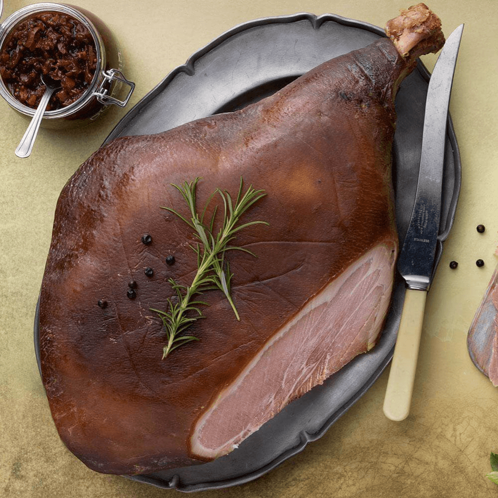 DukesHill Whole Bone-In Shropshire Black Ham - 6kg