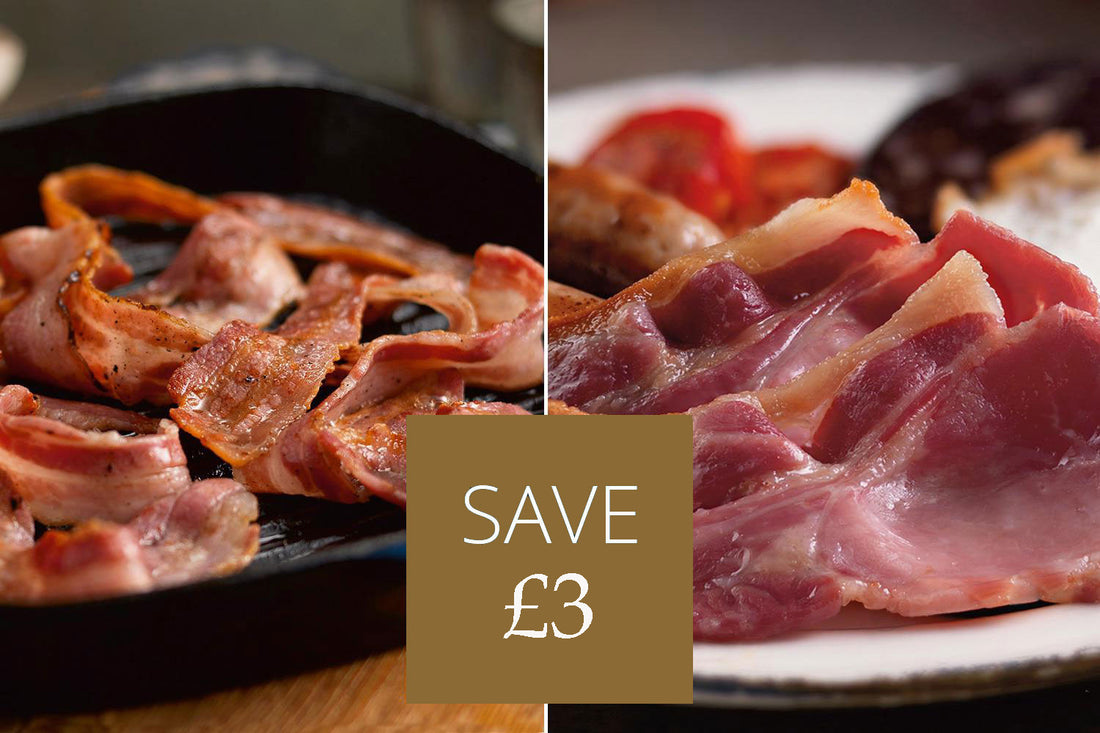 Unsmoked Back & Streaky Bacon Selection (4 packs) – DukesHill