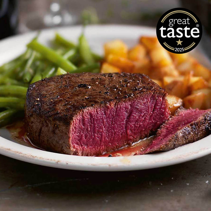 DukesHill British Beef Fillet Steak - 2 x 170g | 100% Grass-Fed