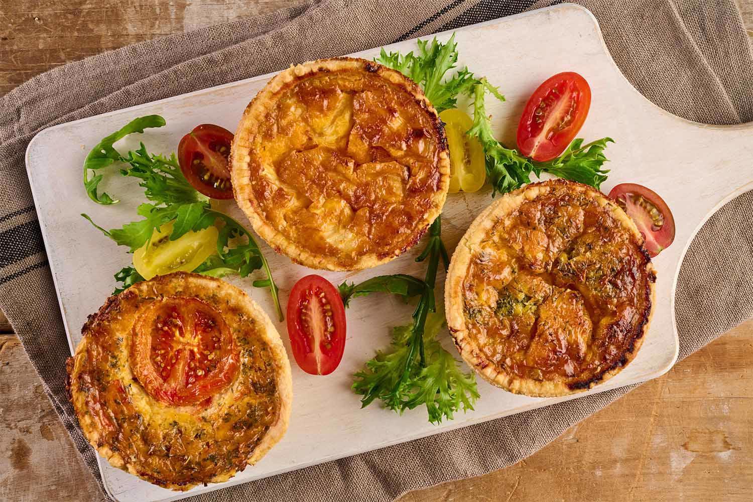 Ready To Eat Quiche Selection - 3 x 190g | DukesHill