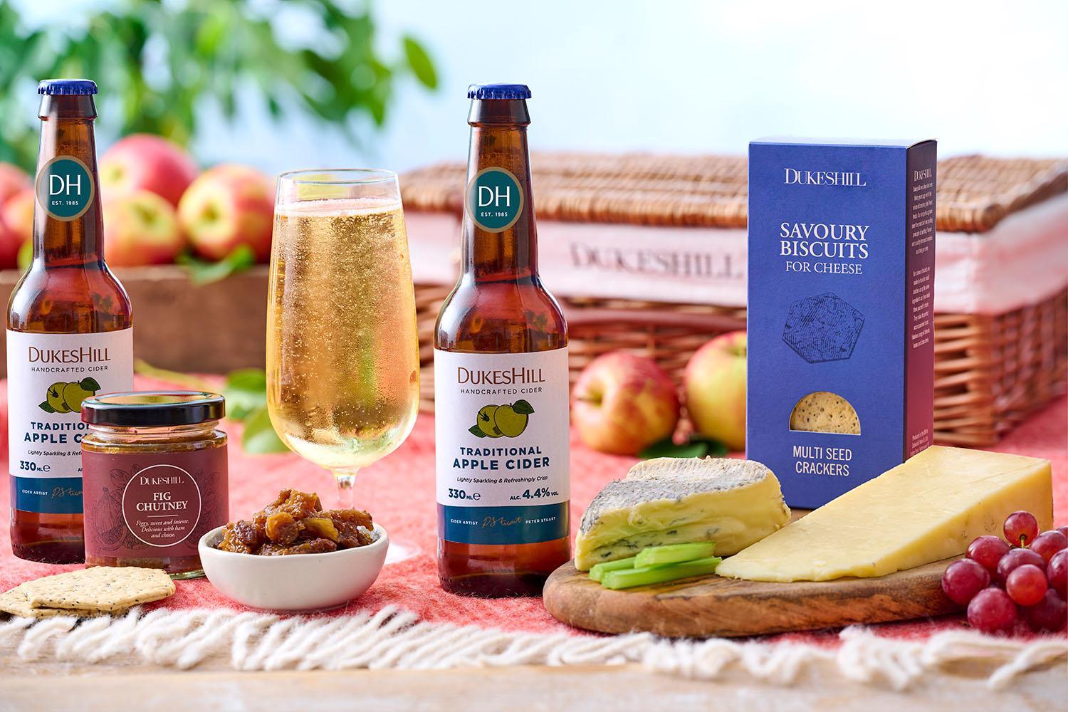Cheese & Cider Hamper | Hamper Gifts | DukesHill