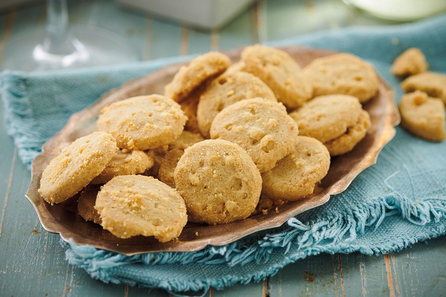 Stilton Almond Sables - 120g | Shop Now at DukesHill